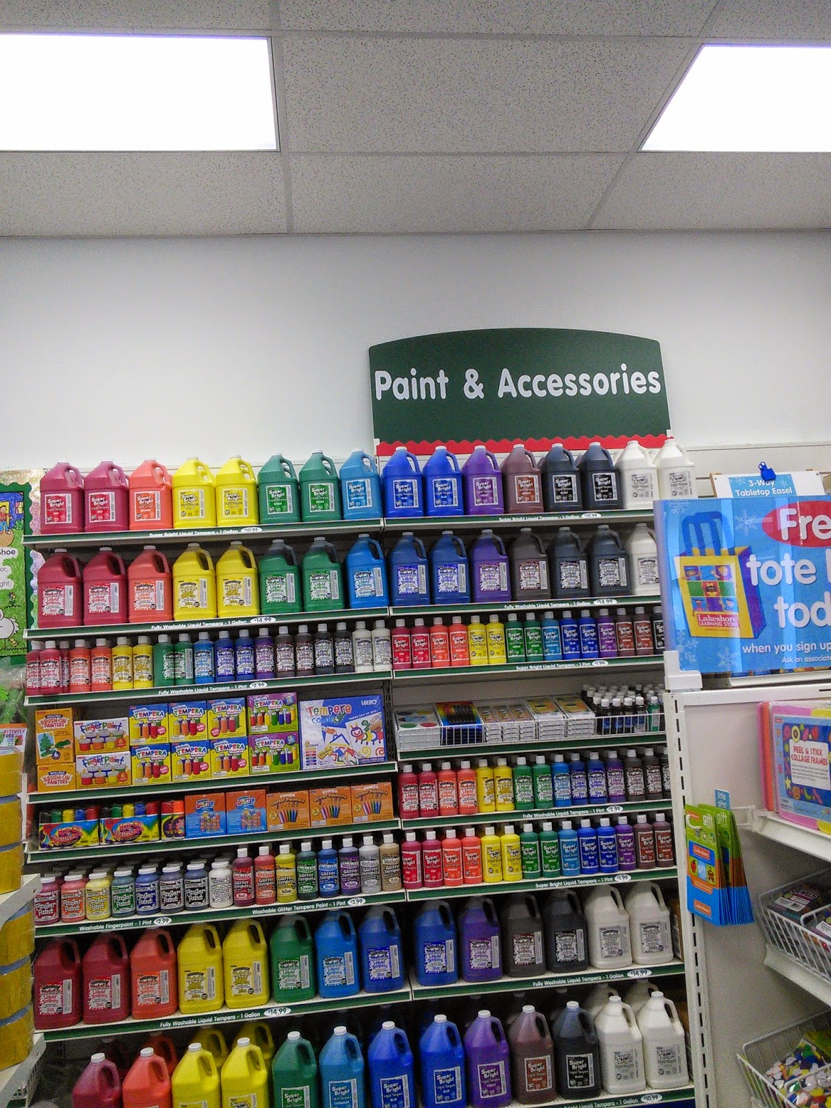 They even had a computer set up so children can try out the software ...